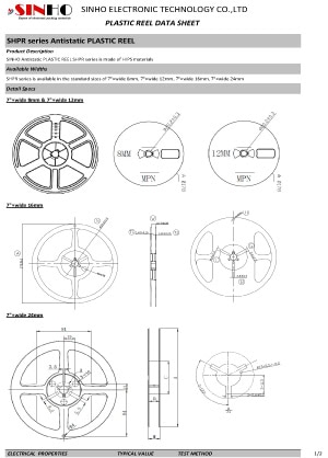 Take up Reels - Advantage Carrier Tape